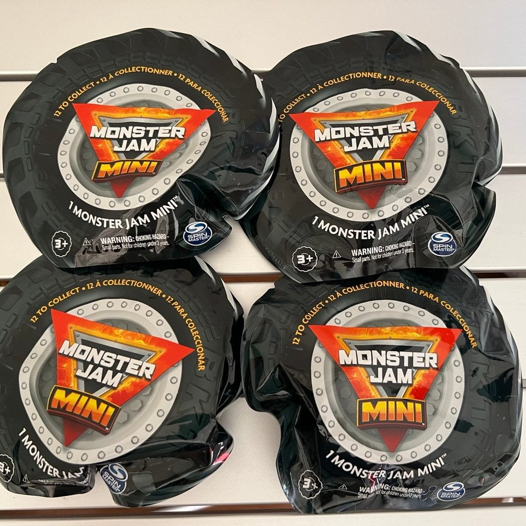 Monster Jam Mini- Set Of 4 - Walmart.com