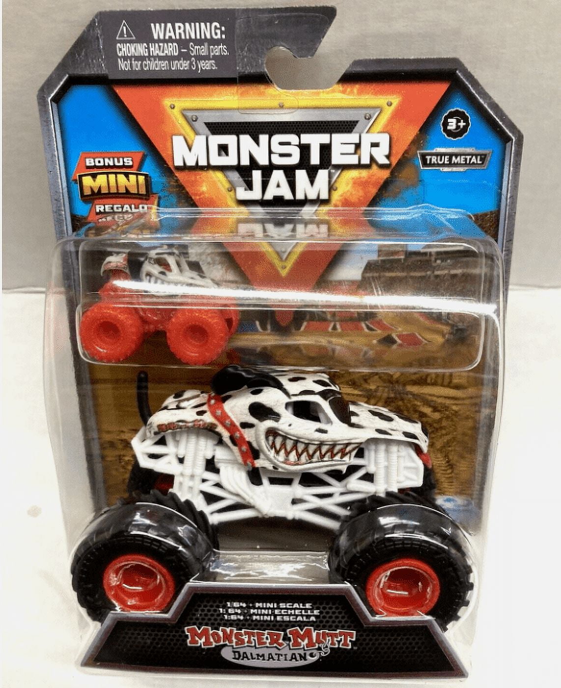 Monster Jam Mj 1:64t Die Cast + Bonus Mini - Walmart.com