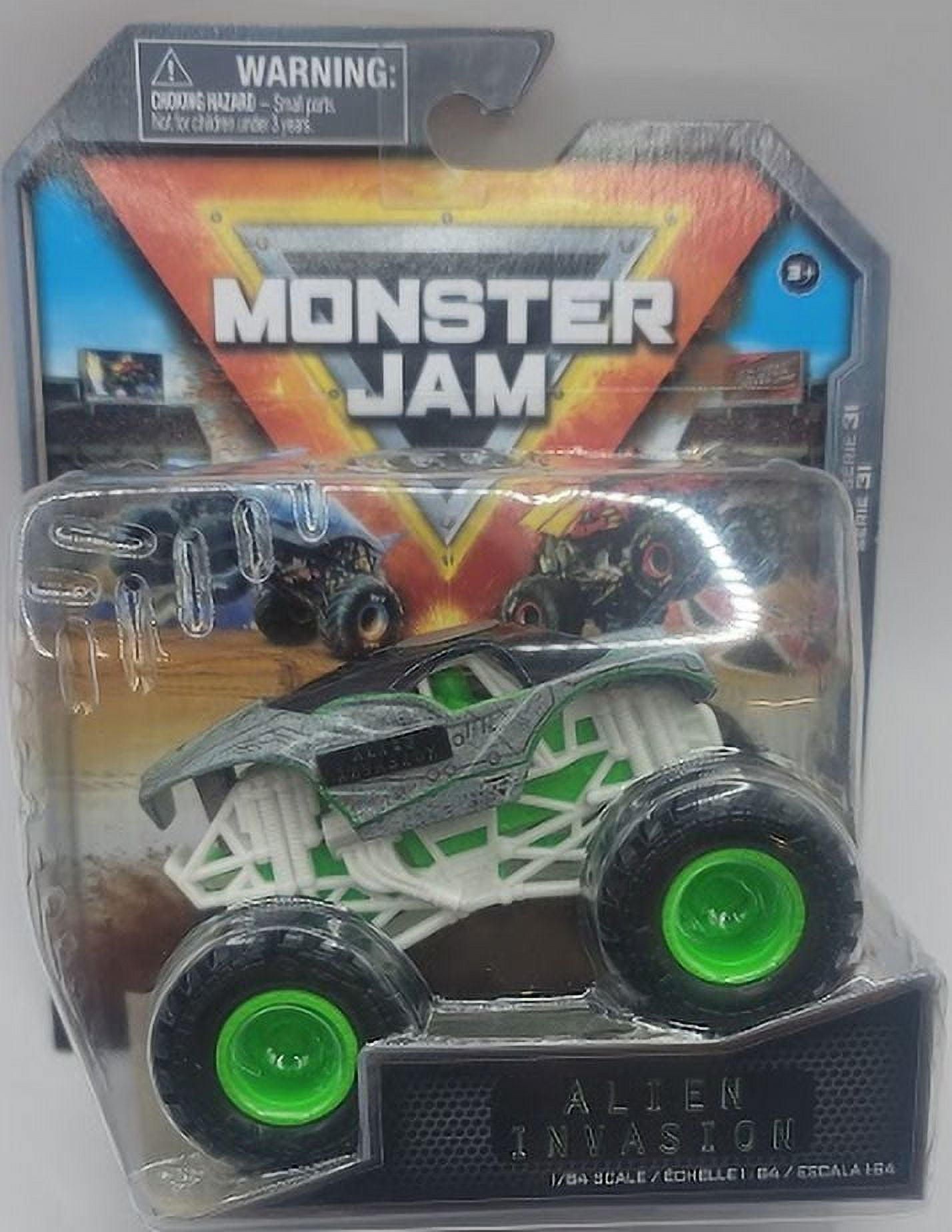 Monster Jam Monster Trucks Alien Invasion - Walmart.com