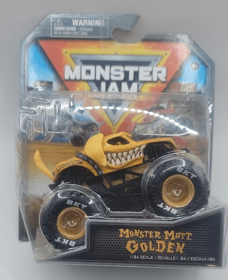Monster Jam Monster Trucks Monster Mutt Golden - Walmart.com