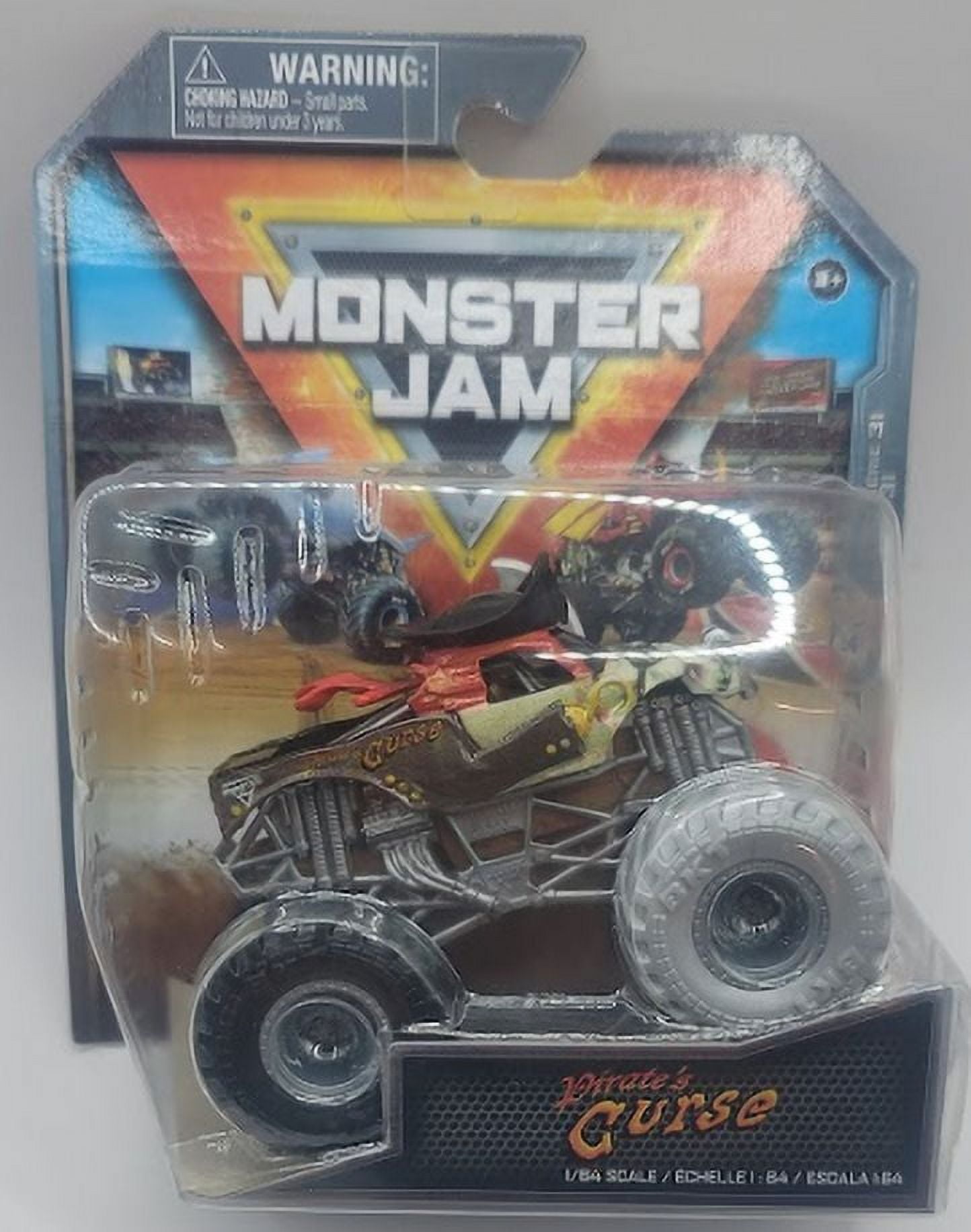 Monster Jam Monster Trucks Pirates Curse - Walmart.com