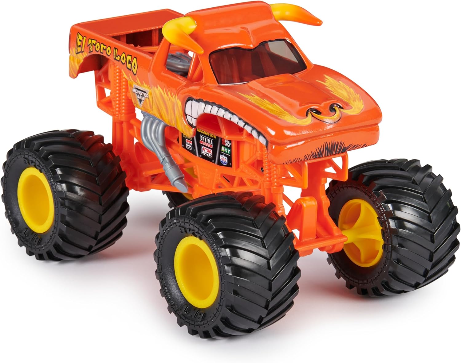 Monster Jam, Official El Toro Loco Monster Truck, Collector Die-Cast ...