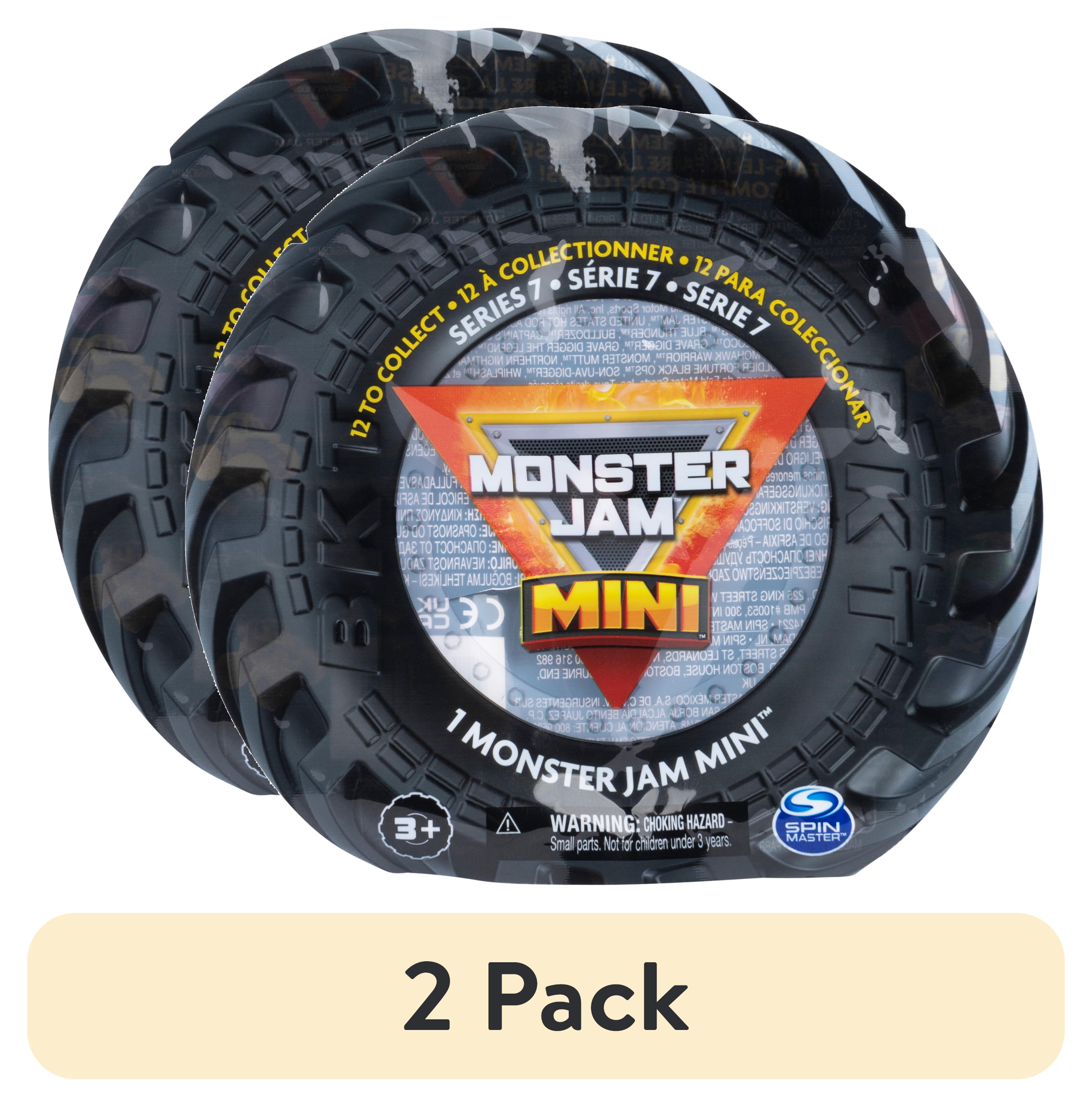 (2 pack) Monster Jam, Official Mini Mystery Collectible Monster Truck ...