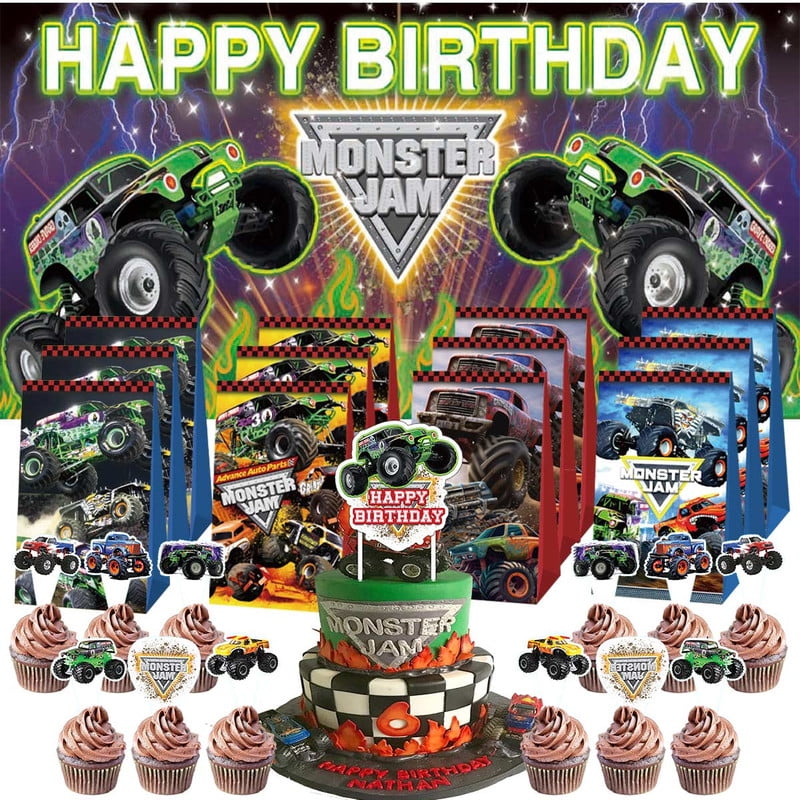Monster Jam Party Supplies in Party & Occasions - Walmart.com