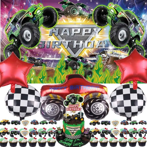 Monster Jam Party Supplies in Party & Occasions - Walmart.com