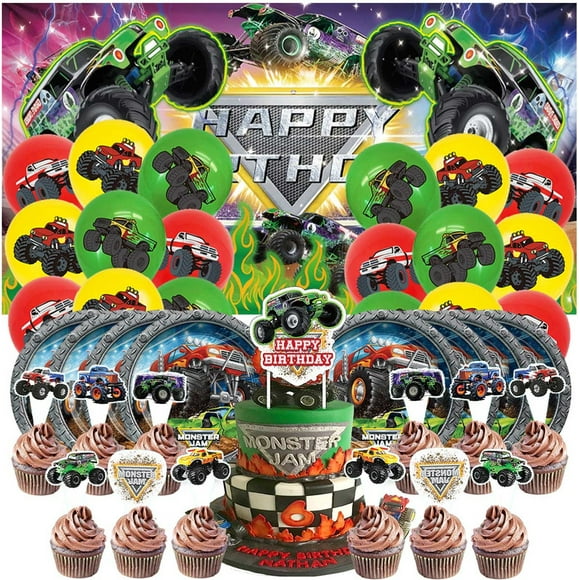 Monster Jam Party Supplies in Party & Occasions - Walmart.com