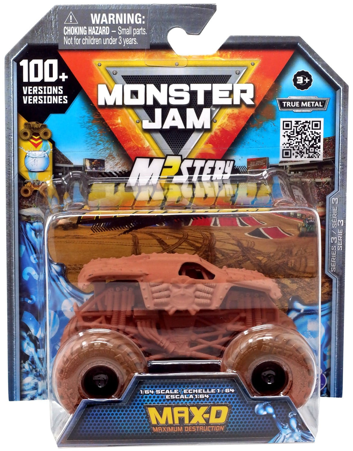 Monster Jam Series 1 Mystery Mudders Max-D Diecast Car - Walmart.com