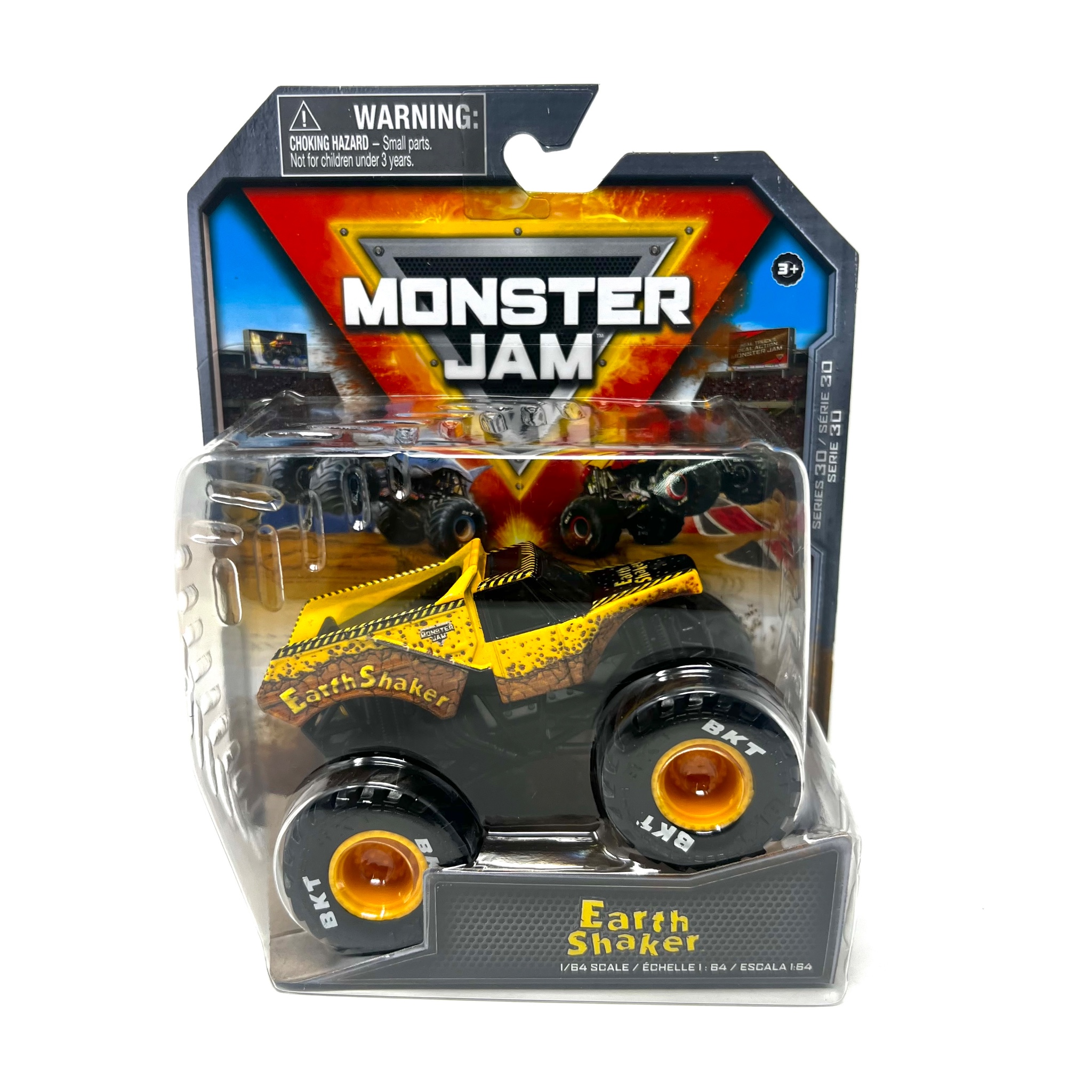 Monster Jam Series 30 Earth Shaker 1/64 Scale Monster Truck - Walmart.com