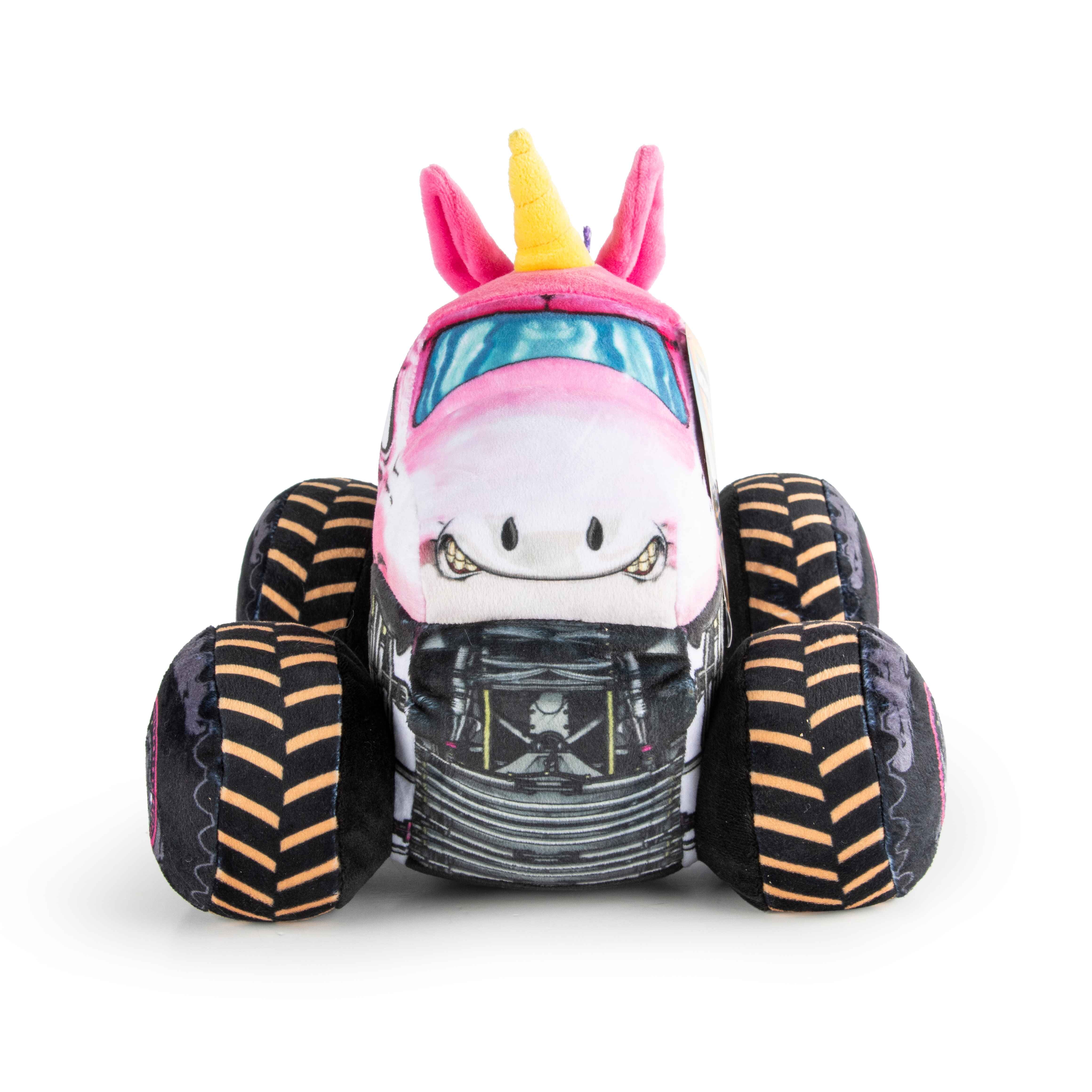 Monster Jam Sparkle Smash Pillow Buddy, Kids, Polyester Velour, Pink ...