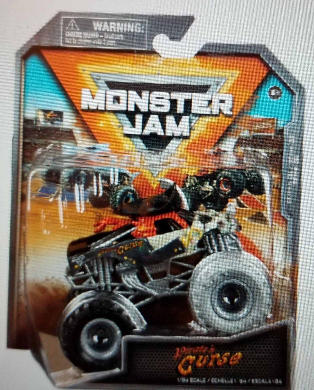 Monster Jam Spin Master PIRATE'S CURSE Series 31 1/64 Diecast - Walmart.com