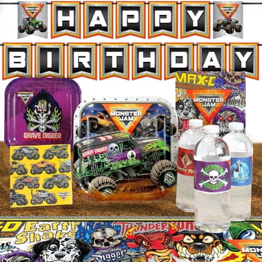 Monster Jam Cupcake Wrappers (Pack of 12) - Walmart.com