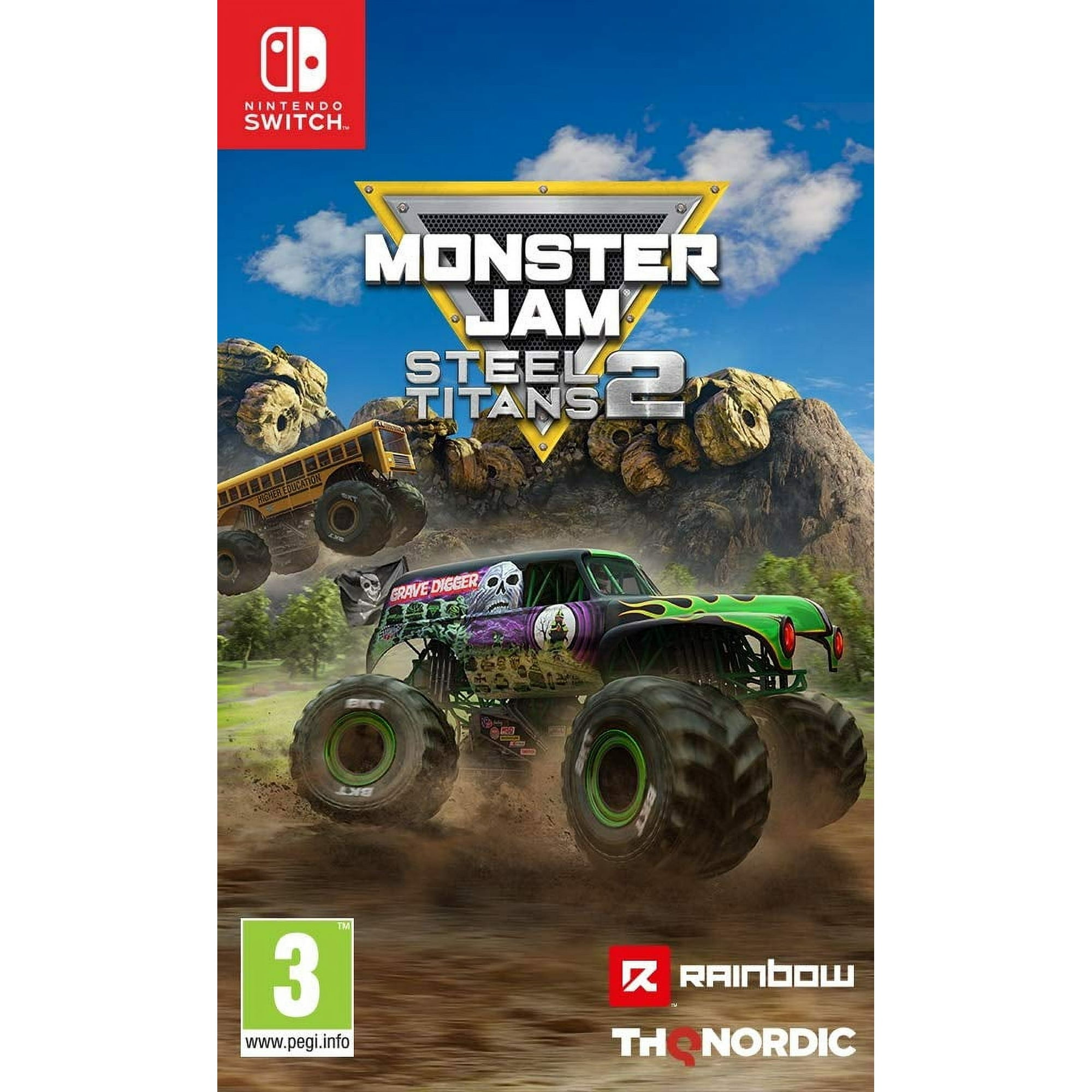 Monster Jam 2 /Switch | Game art for electronics retail - Walmart ...