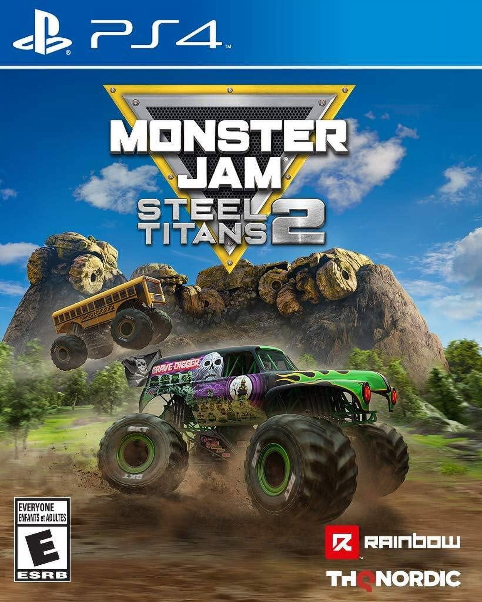 THQ-Nordic Monster Jam Steel Titans 2, PlayStation 4 Game, Nordic Games ...