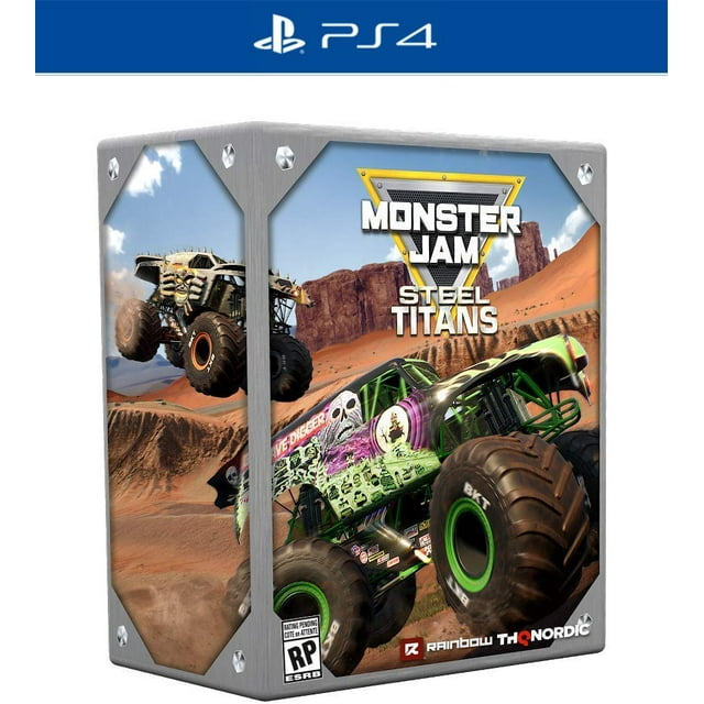 Monster Jam Steel Titans Collector's Edition, THQ-Nordic, PlayStation 4 ...