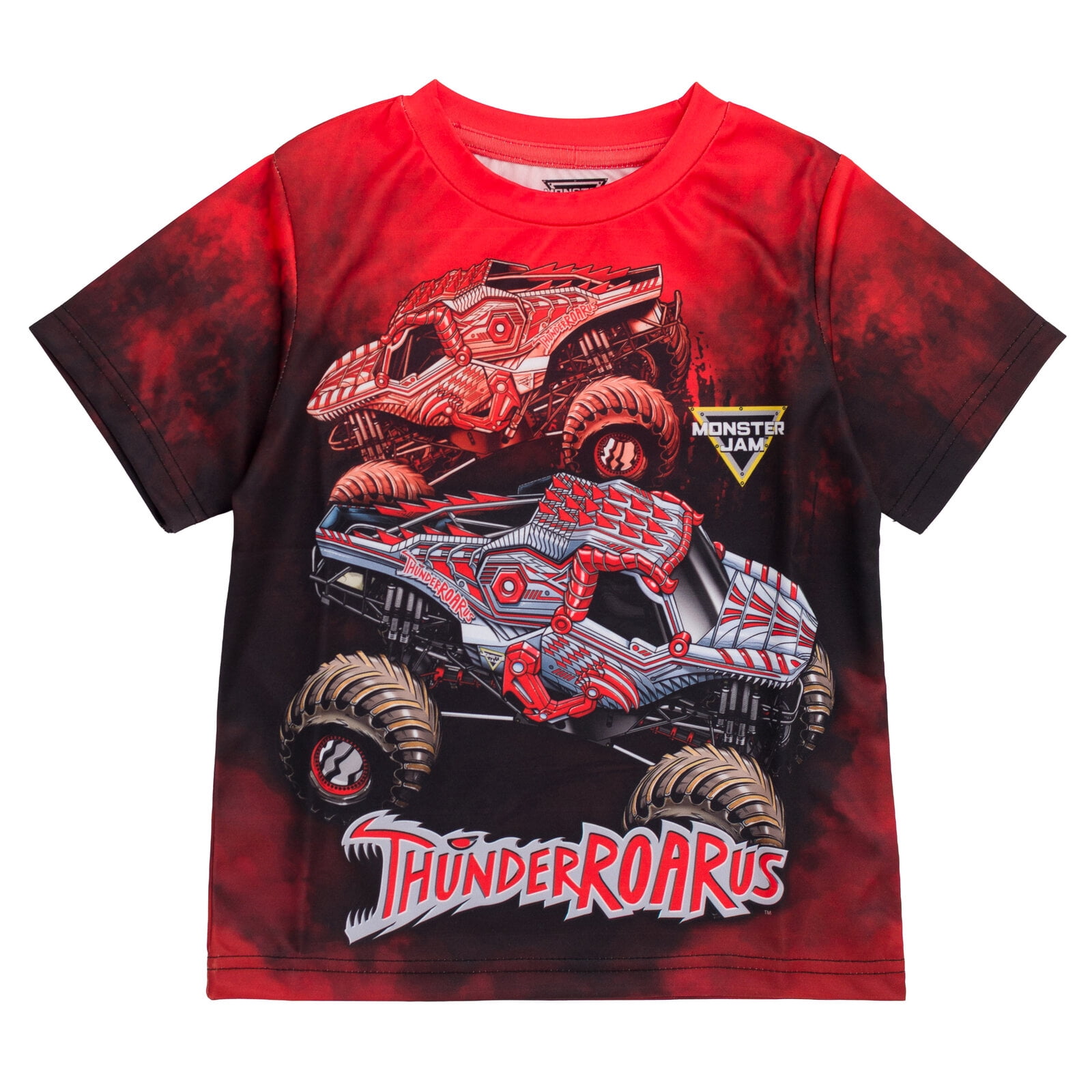Monster Jam ThunderROARus Monster Truck T-Shirt Tie Dye Toddler to Big ...