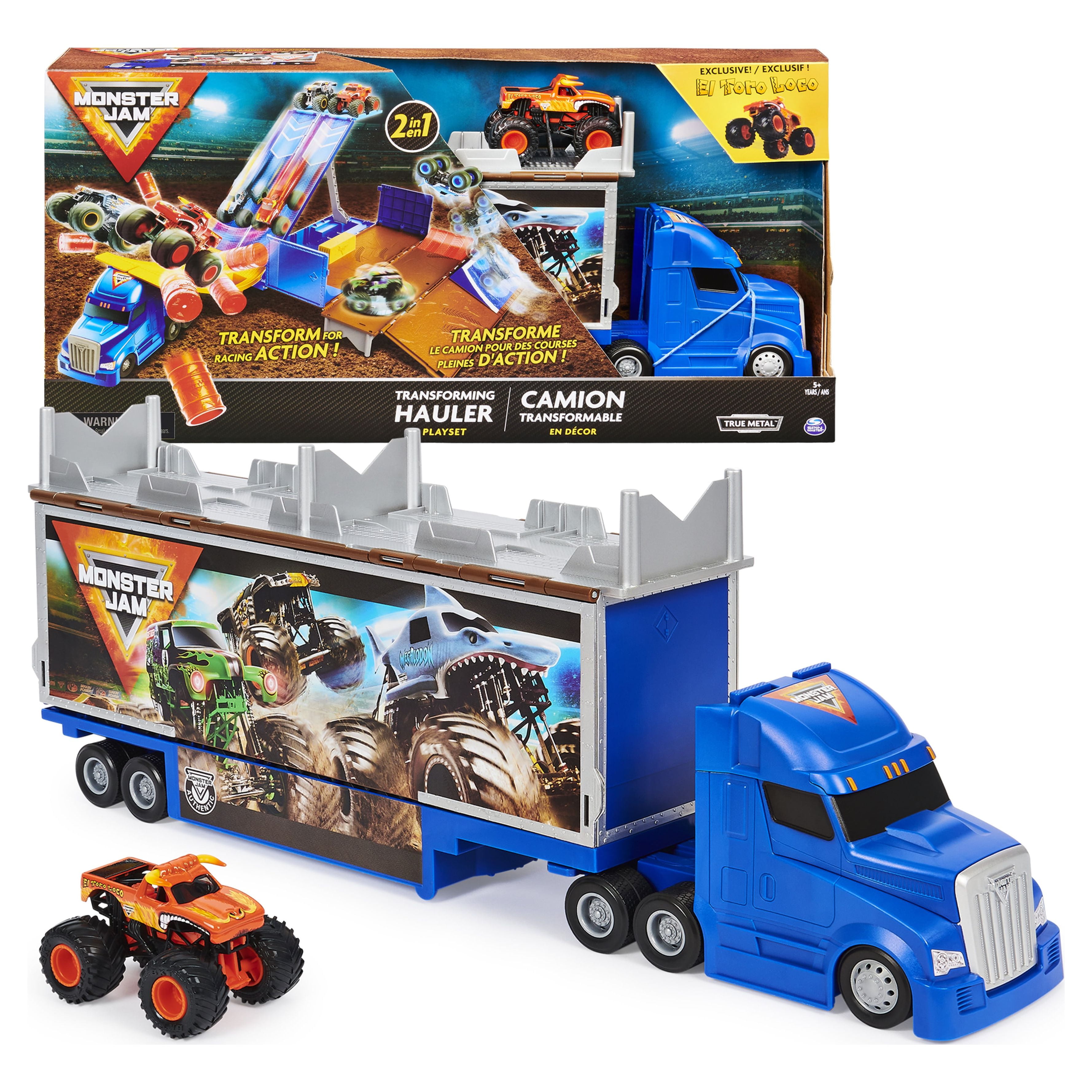 Monster Jam 2-en-1 Transformer Hauler Jeu de plateau Maroc | Ubuy
