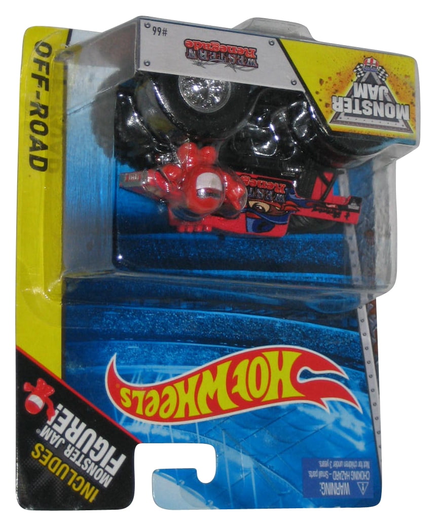 Monster Jam Western Renegade (2013) Hot Wheels Toy Truck #66 w/ Red ...