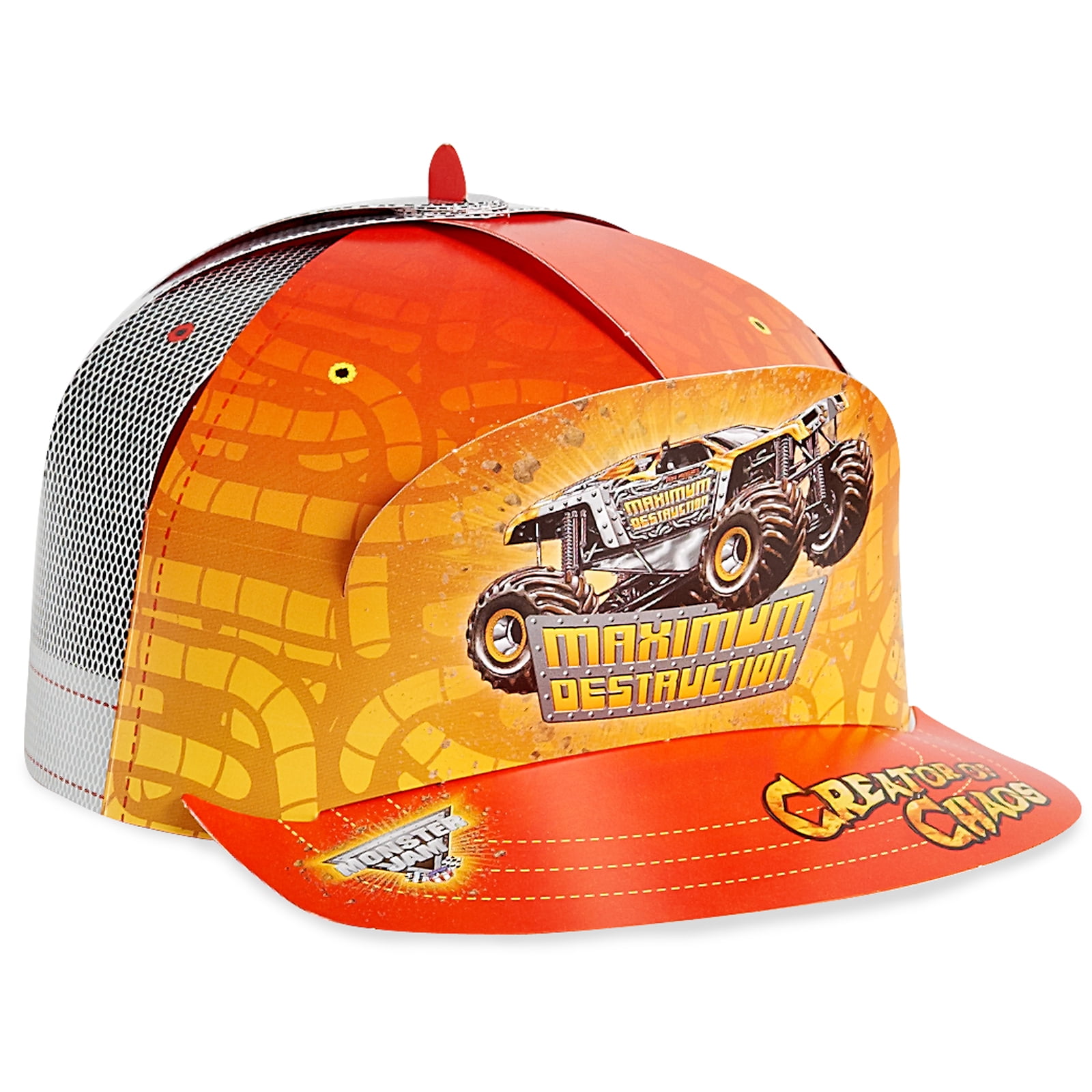 Monster Jam birthday party supplies 12 pack party hats - Walmart.com