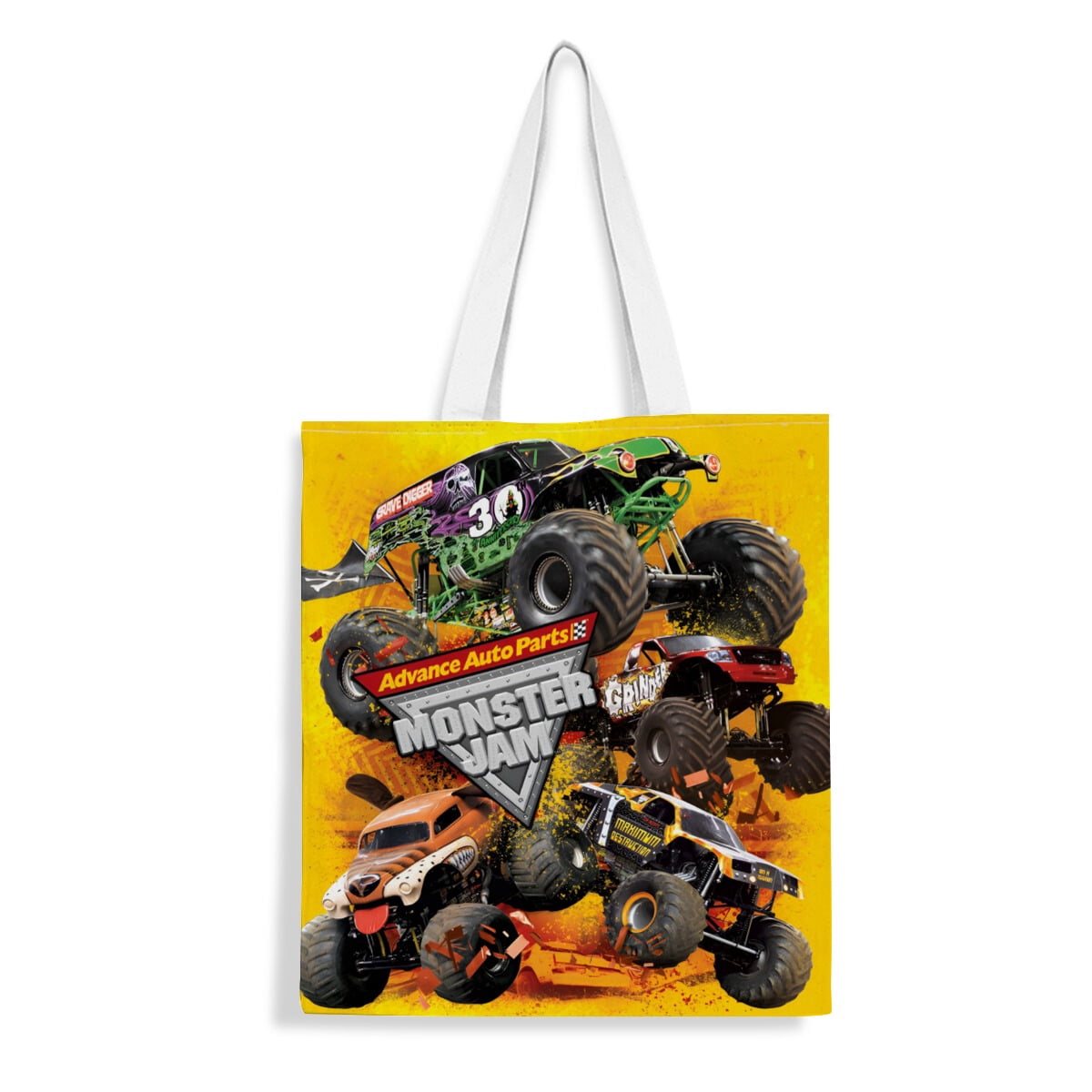Monster Jam canvas Tote Bag handbag: Aesthetic bag designed for women ...
