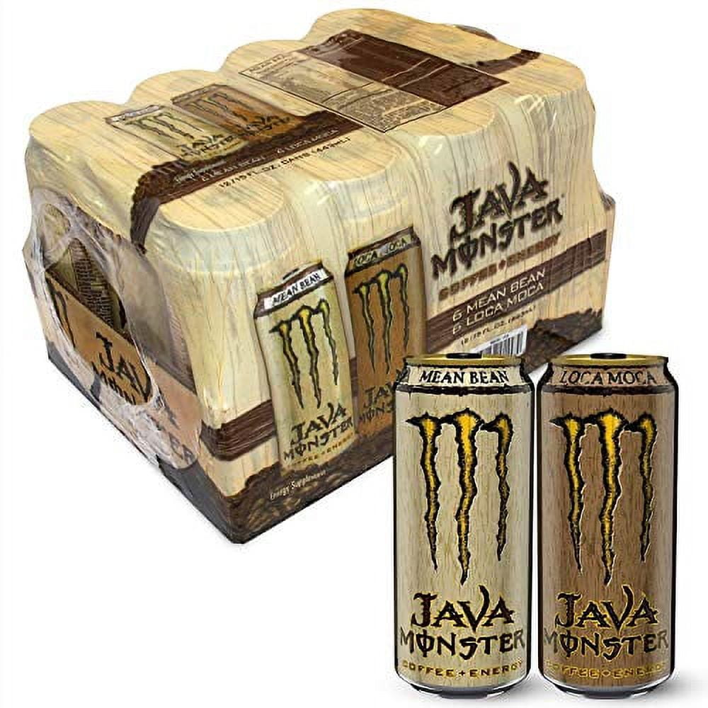 Monster Energy Java Variety Pack, 12 Pack of 15 oz Cans - Walmart.com