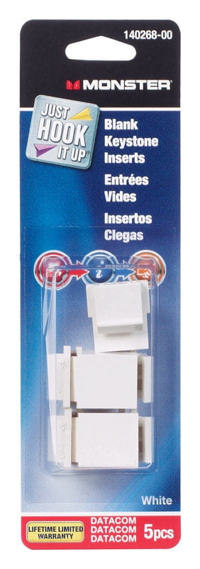 Monster Just Hook It Up 0 ft. L Keystone Insert AWG - Walmart.com