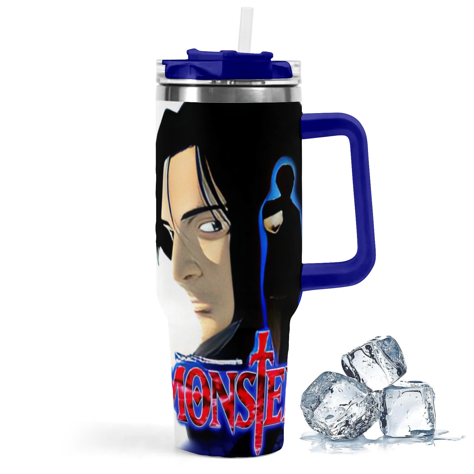 Monster Large capacity car cup has an iconic print, is durable with ...