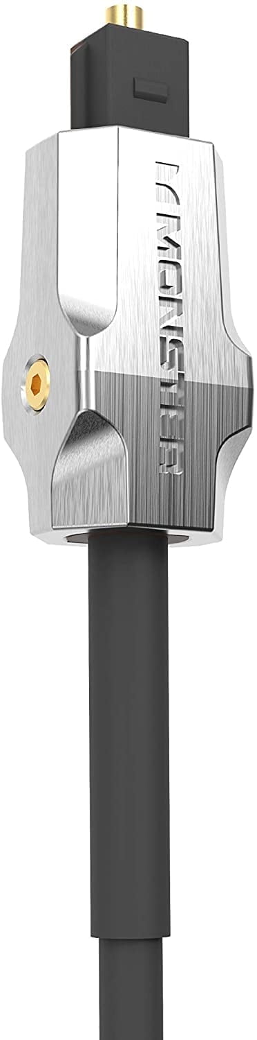 Monster M-Series 1000 Fiber Optic Toslink Digital Audio Cable for Sound ...