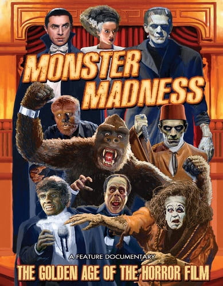 Monster Madness: Golden Age of the Horror Film (DVD), Filmlandia ...