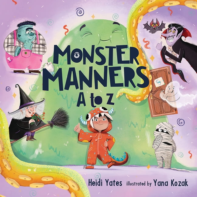 Monster Manners A to Z, (Hardcover) - Walmart.com