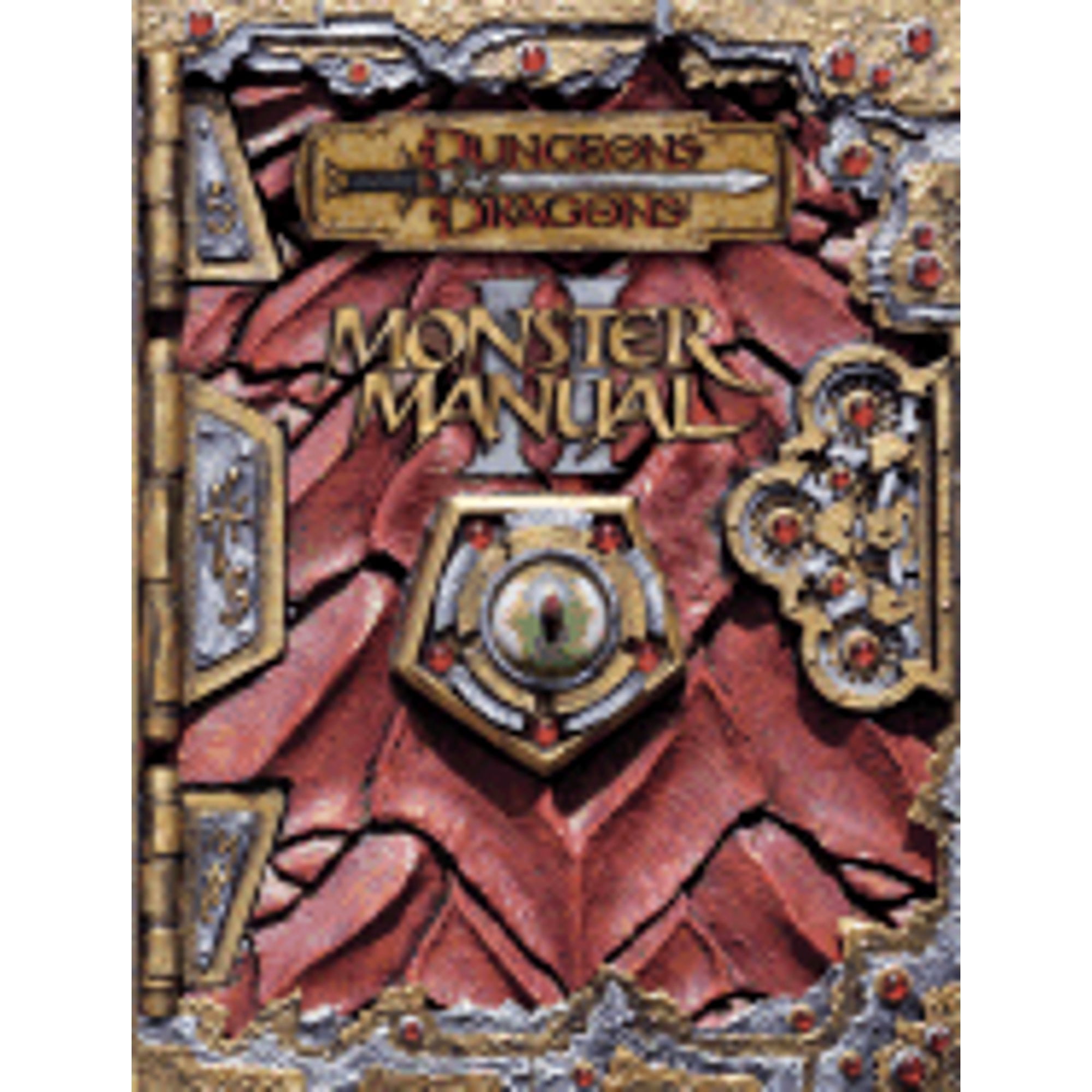 Pre-Owned Monster Manual II: Dungeons & Dragons Accessory (Hardcover ...