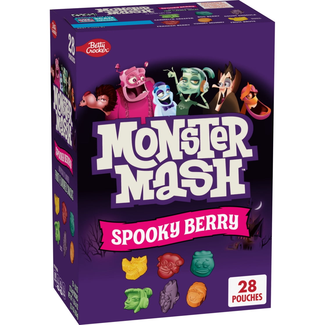Monster Mash Spooky Berry Fruit Snacks, Halloween Kids Party Treat ...