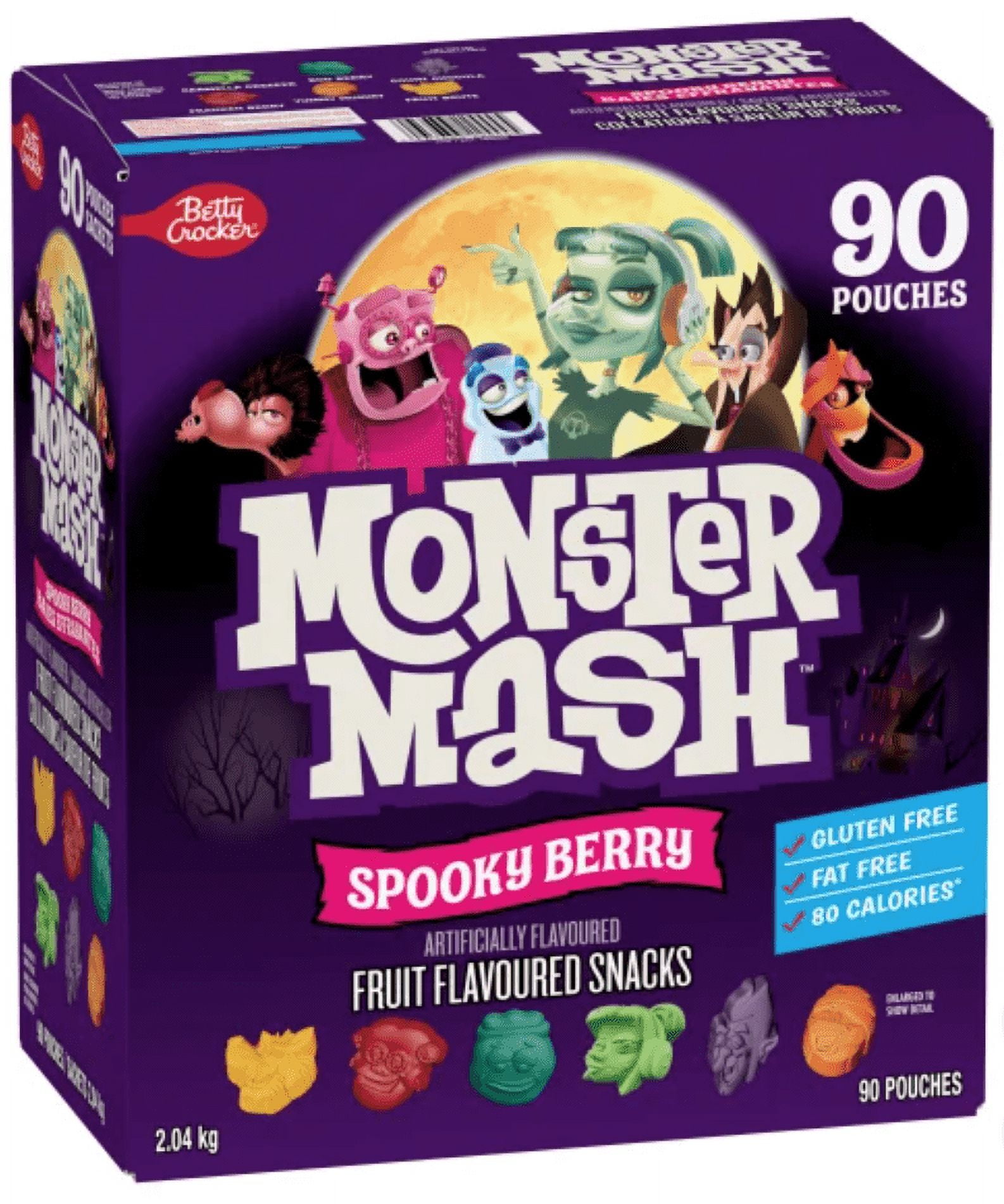Monster Mash, Fruit-Flavoured Snacks, 90 × 23 g - Walmart.com
