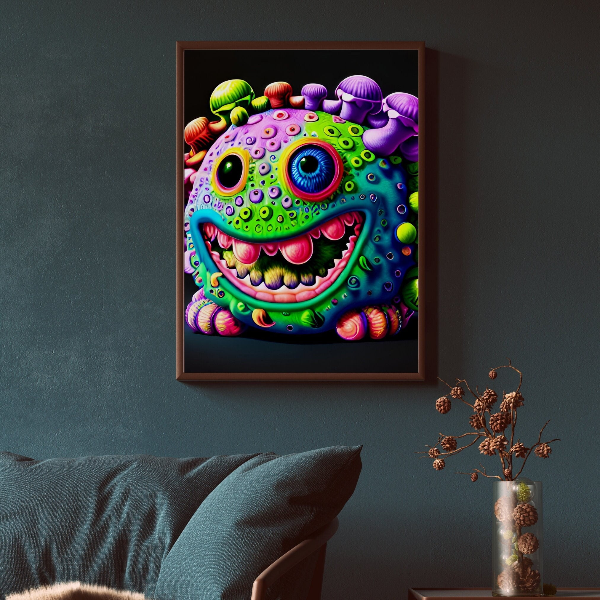 Monster Mashup- Canvas Wall Art - Walmart.com