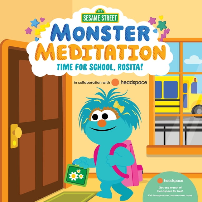 Monster Meditation: Time for School, Rosita!: Sesame Street Monster ...