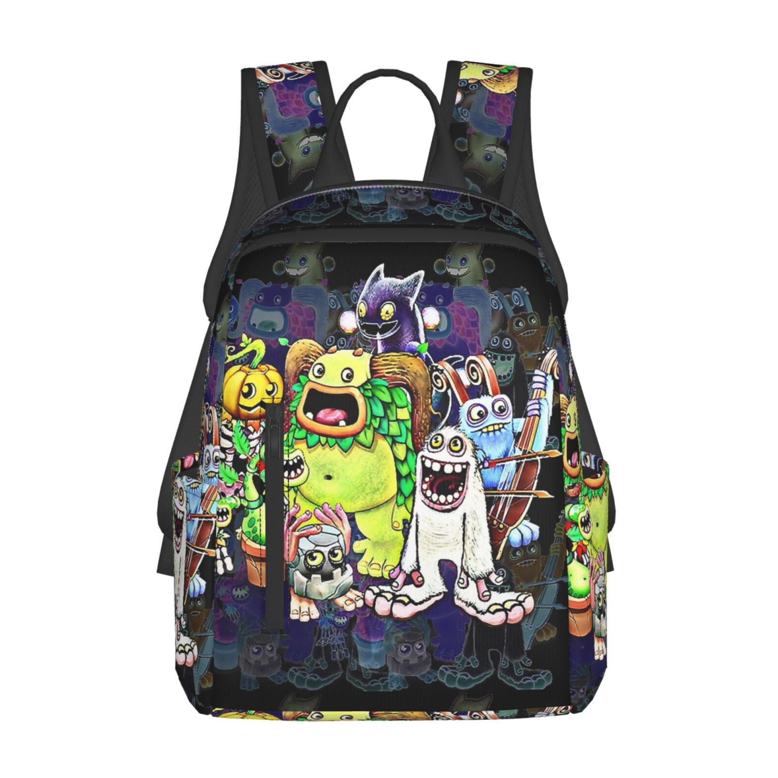 Monster My Singing Monsters Lightweight Backpack for Women Men Casual ...