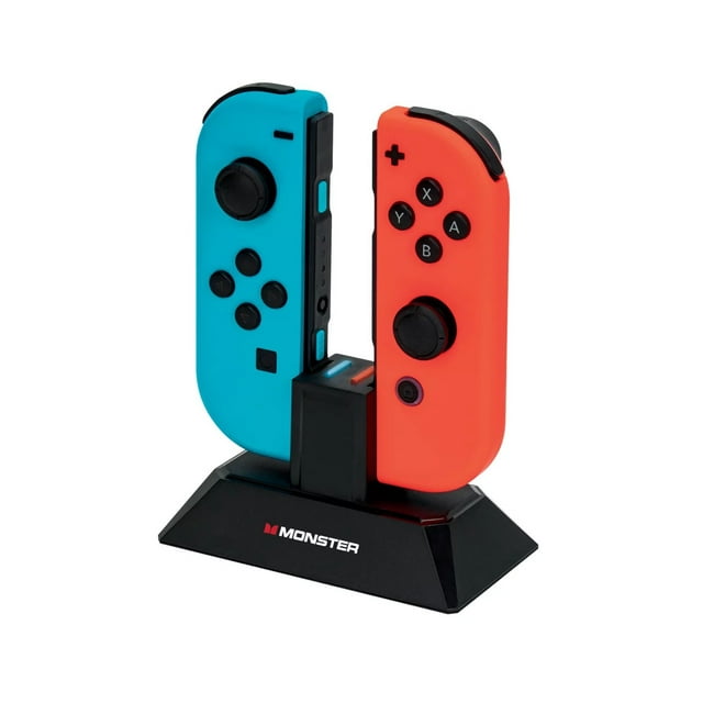 Monster Nintendo Switch Controller Charging Station Dock - Walmart.com