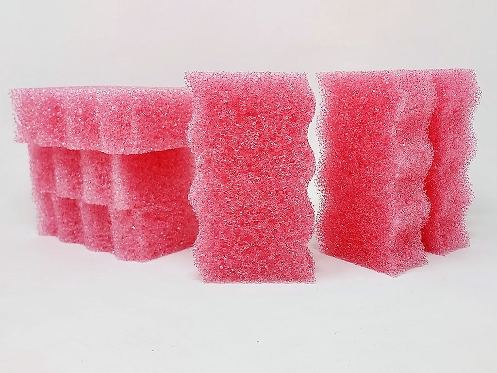 Monster No-Face Scrub Sponge- Scratch-Free (6pk) - Walmart.com