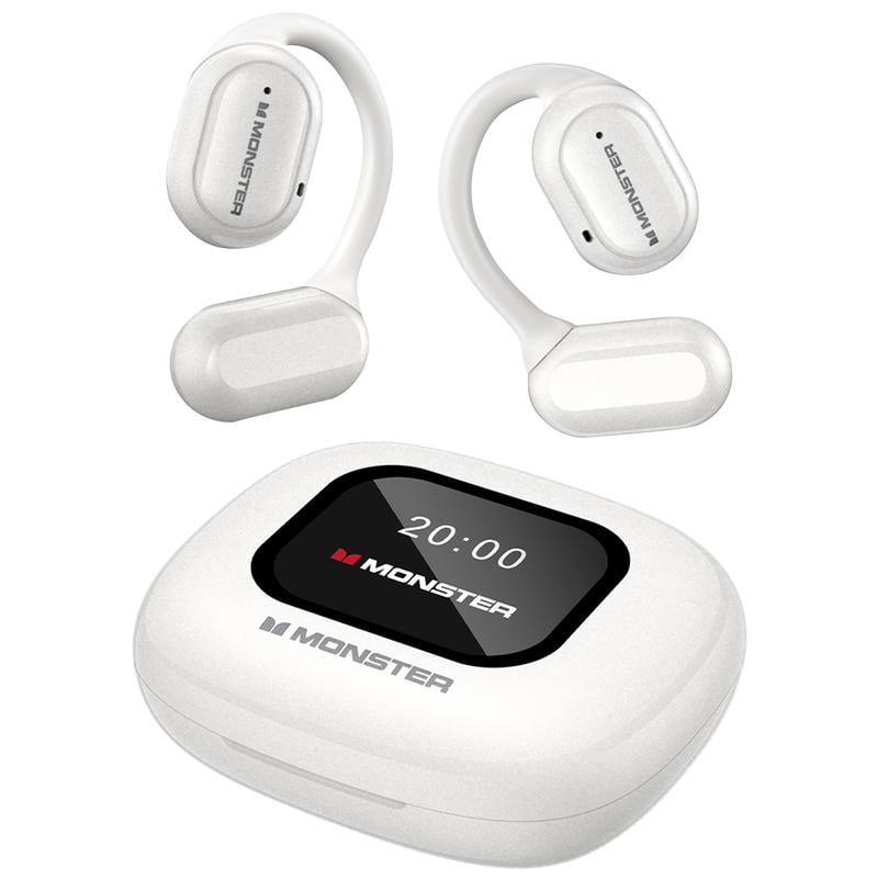 Monster Open Ear Headphones Touch Screen Earbuds, Open Touch Pro 100 ...