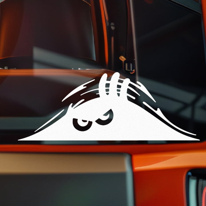 Monster Peeker Slime Vinyl Decal Sticker Bumper Window Laptop 8x3 ...