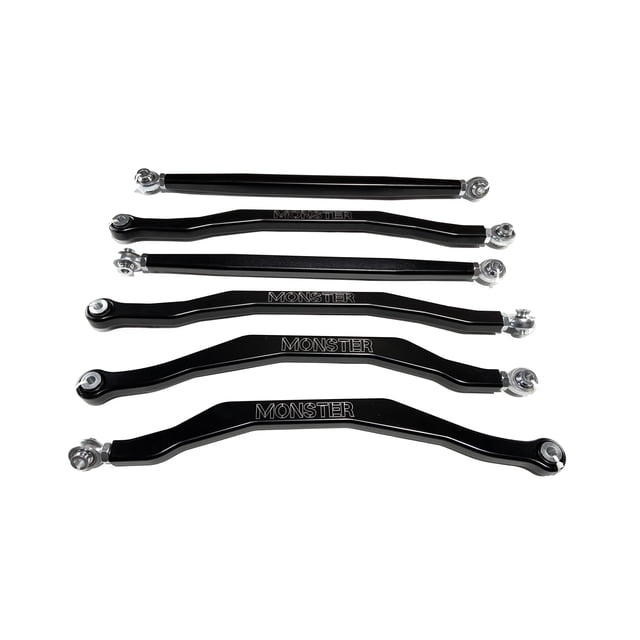 Monster Performance Set of High Clearance Radius Rods for 64" Can-Am ...
