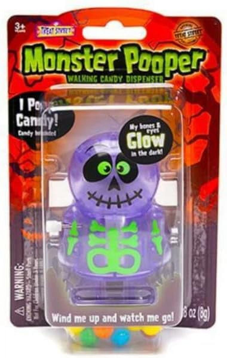 Monster Pooper Poop Candy Dispenser Toy Glows in the Dark - Walmart.com