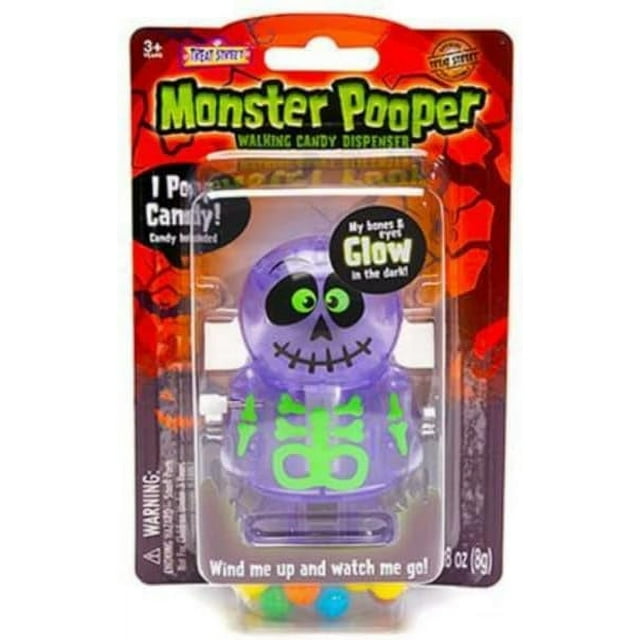Monster Pooper Poop Candy Dispenser Toy Glows in the Dark - Walmart.com