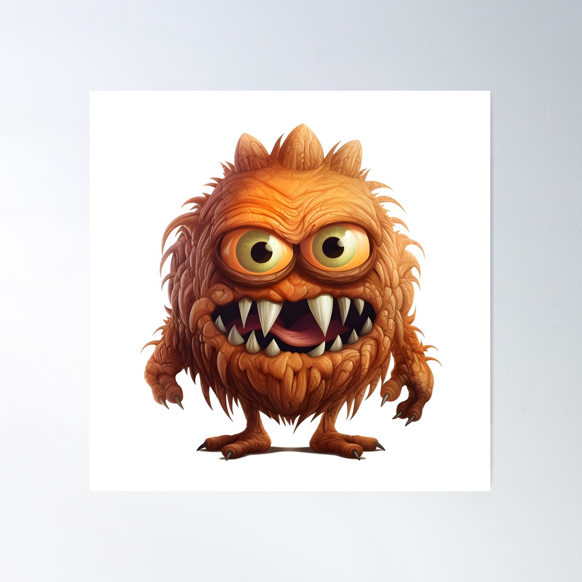 Monster Poster Wall Art, Modern Wall Decor For Living Room Bedroom ...