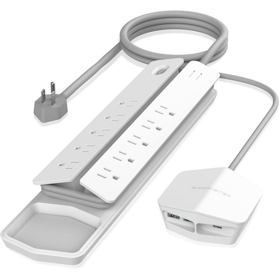 Monster Power Center Vertex XL: Surge Protector Power Strip, 10 AC ...