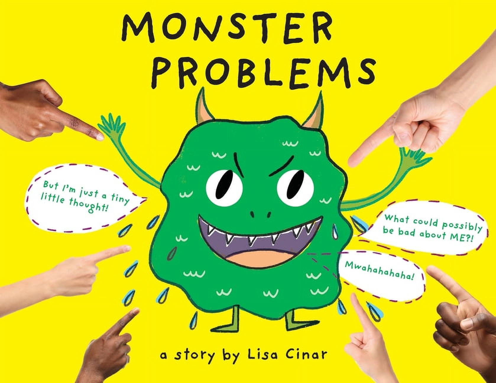 Monster Problems: An empowering story about waving negative thinking ...