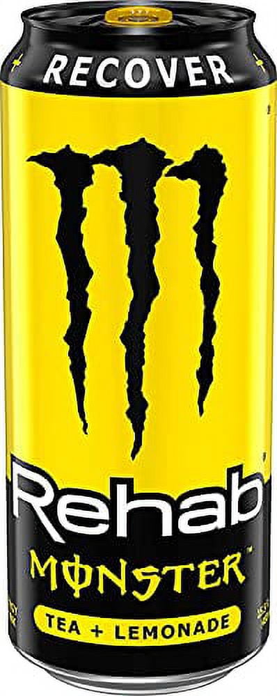 Monster Rehab Energy Drink, Tea Plus Lemonade, 12 Pack - Walmart.com