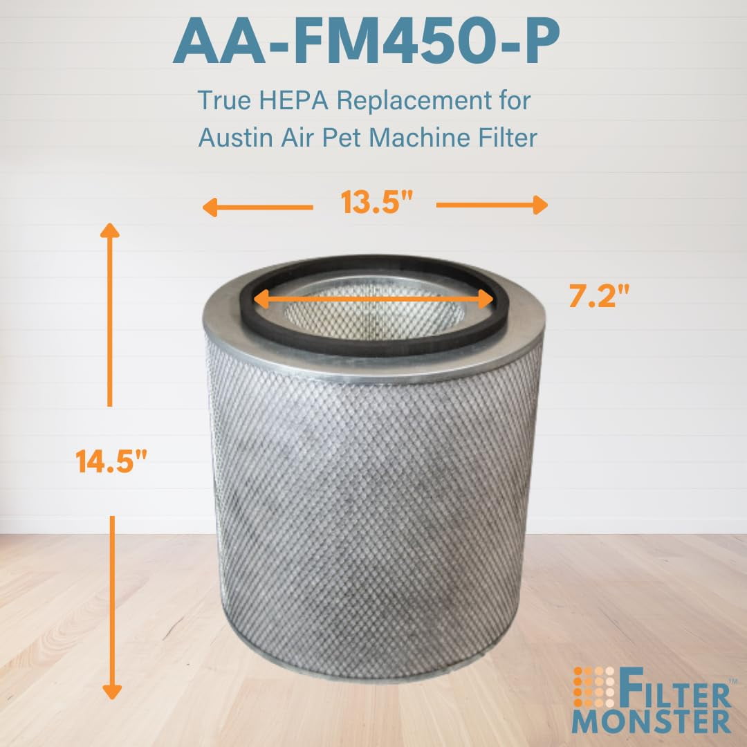 Monster Replacement Filter for Austin Air Pet Machine HM410 HM402 HM405 ...