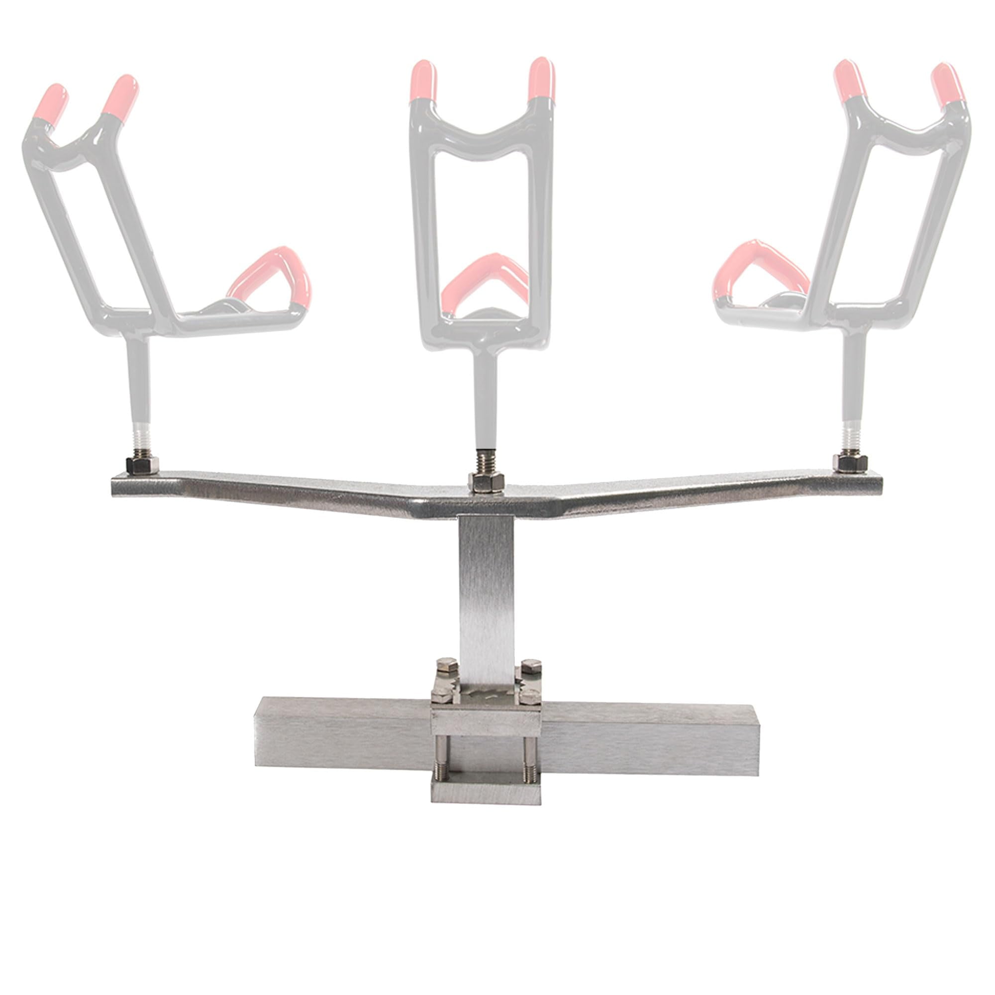 Monster Rod Holders Pontoon Corner T-Bar for 3 Rods | Aluminum Fishing ...