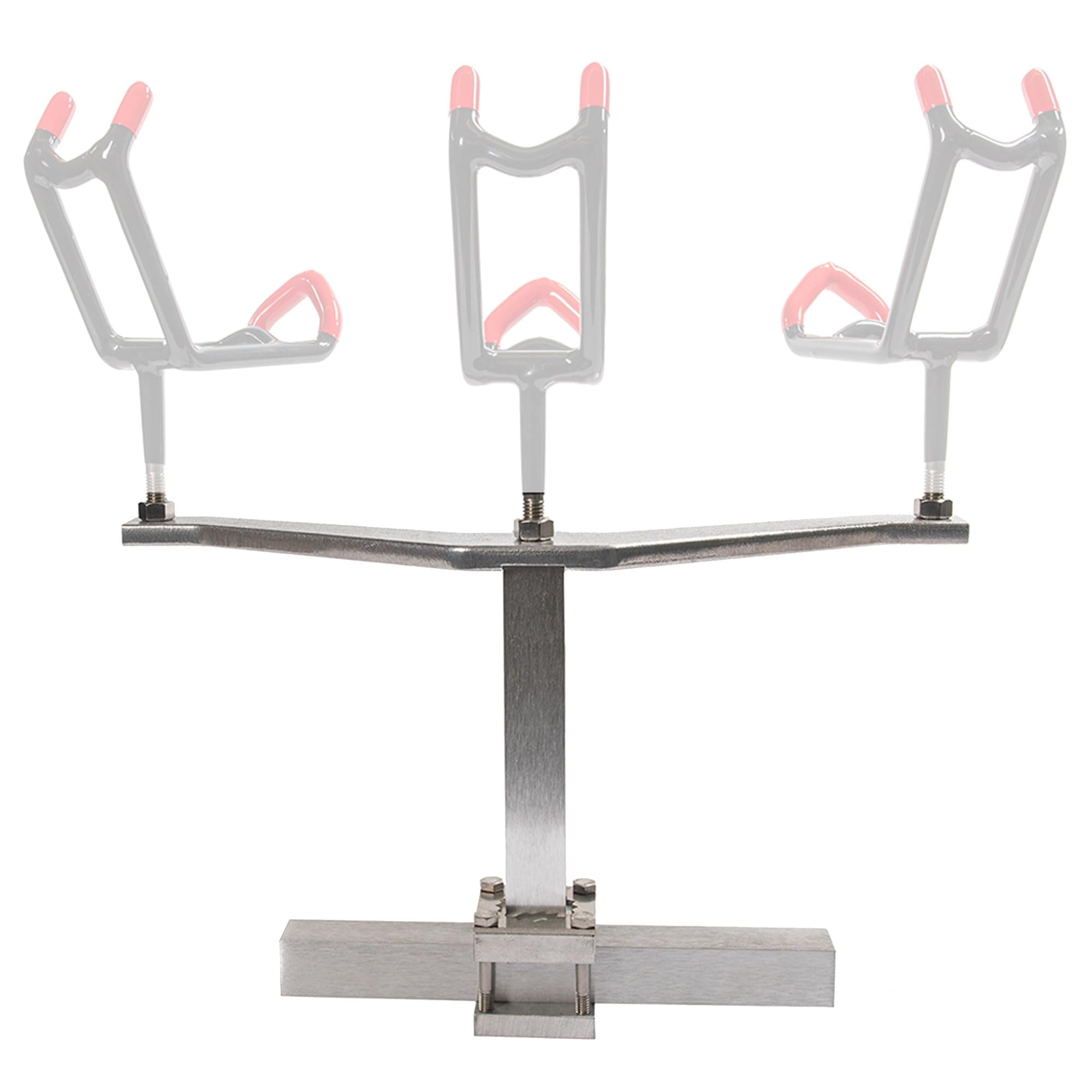 Monster Rod Holders Pontoon Corner T-Bar for 3 Rods | Aluminum Fishing ...