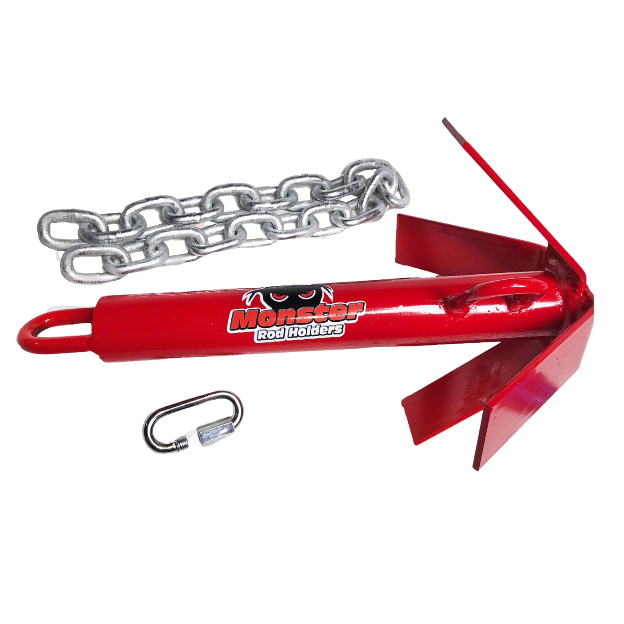 Monster Rod Holders River Anchor Bundle | Heavy-Duty 18 lb Anchor with ...